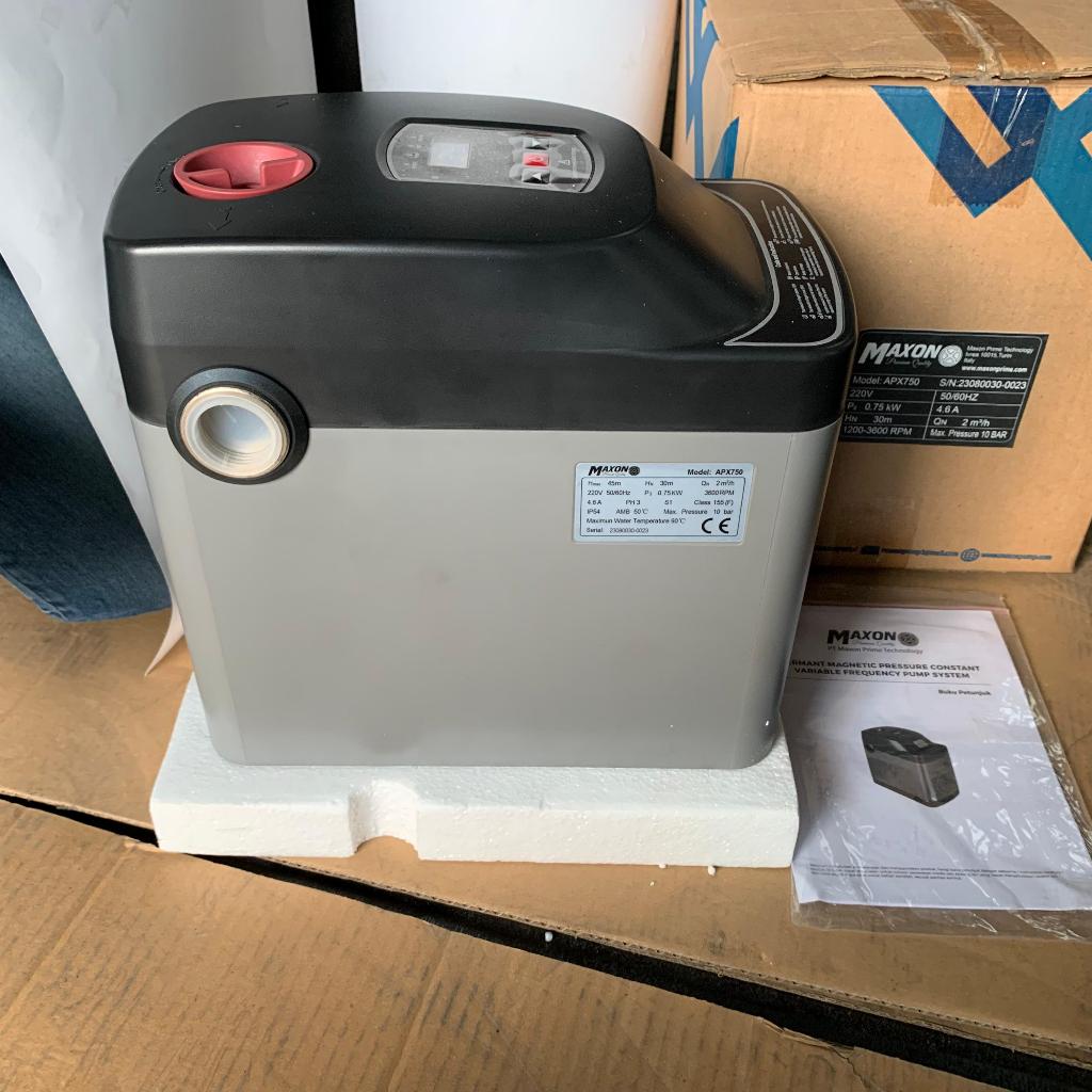 Jual POMPA BOOSTER INVERTER MAXON APX 750 1HP (SMART PUMP) | Shopee ...