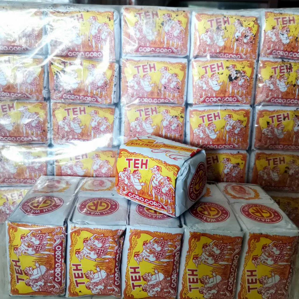 Jual Teh Goro Goro Kecil Kuning Super per Pack | Shopee Indonesia