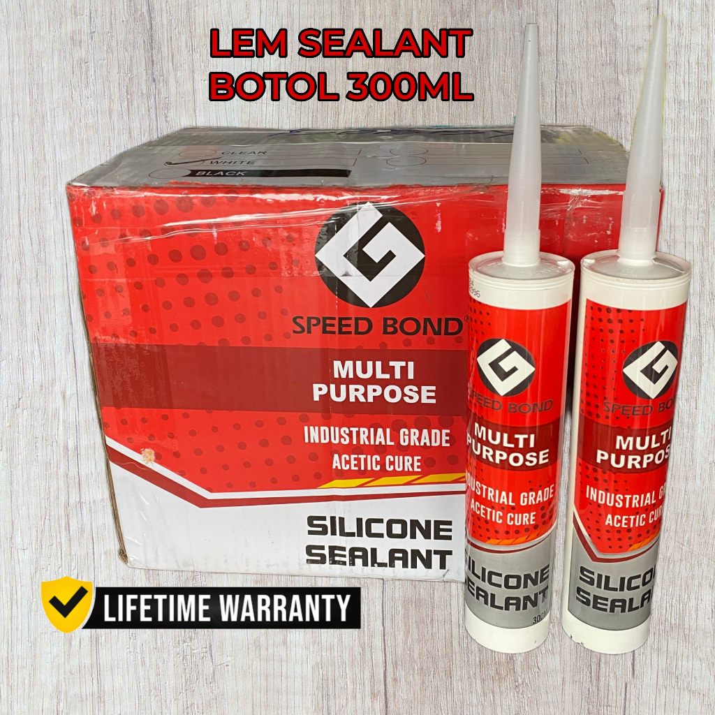 Jual Lem Silicone Silikon Sealent Lem Atap Asbes Spandek 300ml | Shopee ...