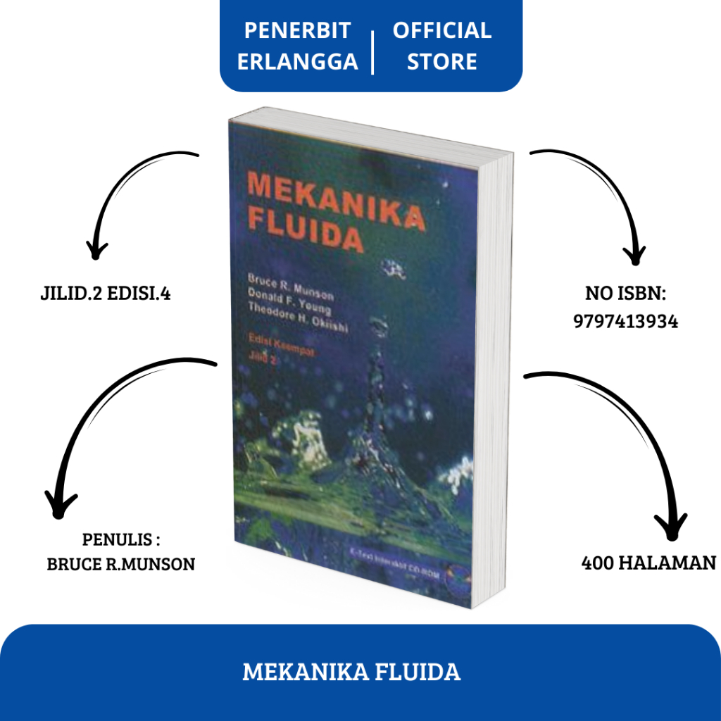 Jual [Erlangga Official] Mekanika Fluida Jilid 2 Edisi 4 | Shopee Indonesia