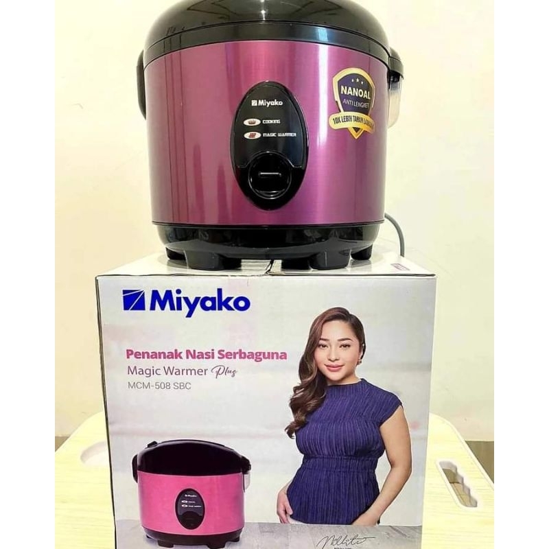 Jual Magic Com Miyako MCM-508 SBC 3in1 Fungsi Anti Lengket / Rice ...