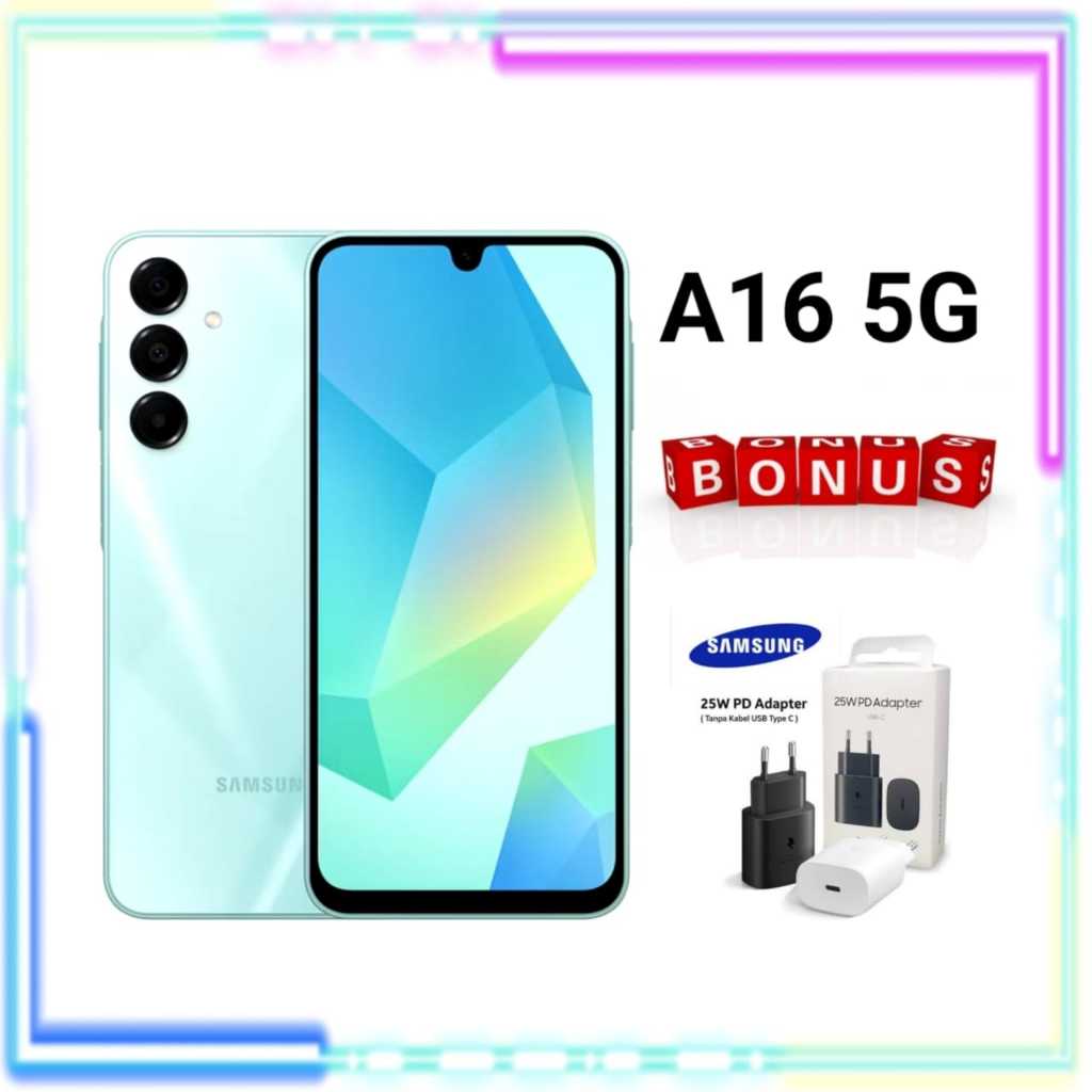 Jual SAMSUNG GALAXY A16 5G/4G 8/256 & 8/128 NEW GARANSI RESMI | Shopee Indonesia
