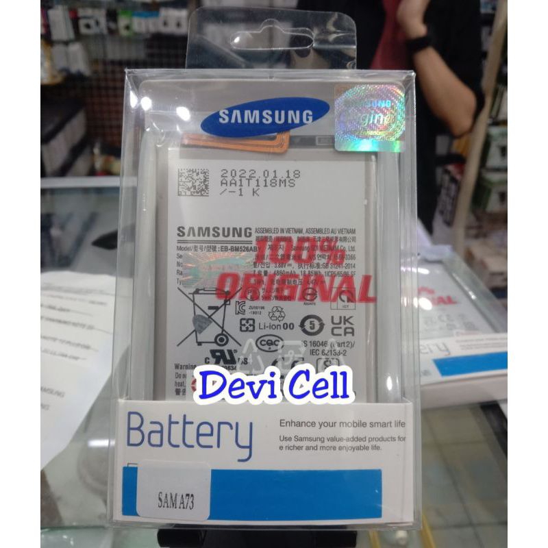 Jual Baterai batre batrei battrey Samsung A73 5G / A23 5G / M52 5G ...