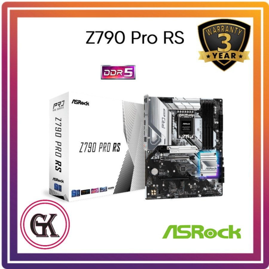 Jual ASROCK Z790 PRO RS ( LGA1700 / Z790/ DDR5 ) | Shopee Indonesia