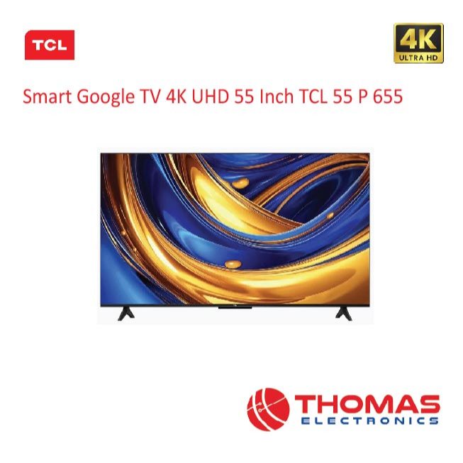 Jual Google Led TV 4K UHD 55 Inch TCL 55P655 55 P 655 HDR 10 Garansi Resmi | Shopee Indonesia