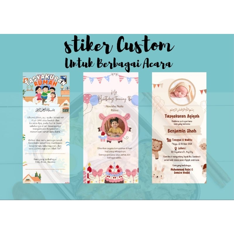 Jual Stiker Custom | Shopee Indonesia