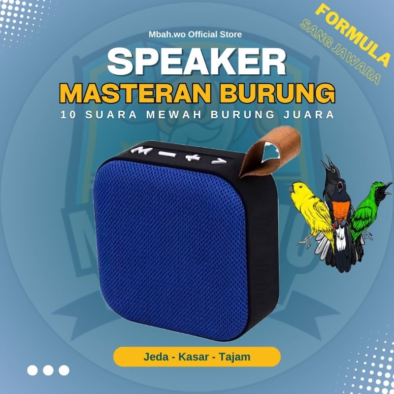 Jual Speaker Masteran burung Murai Kenari dll materi pilihan durasi ...