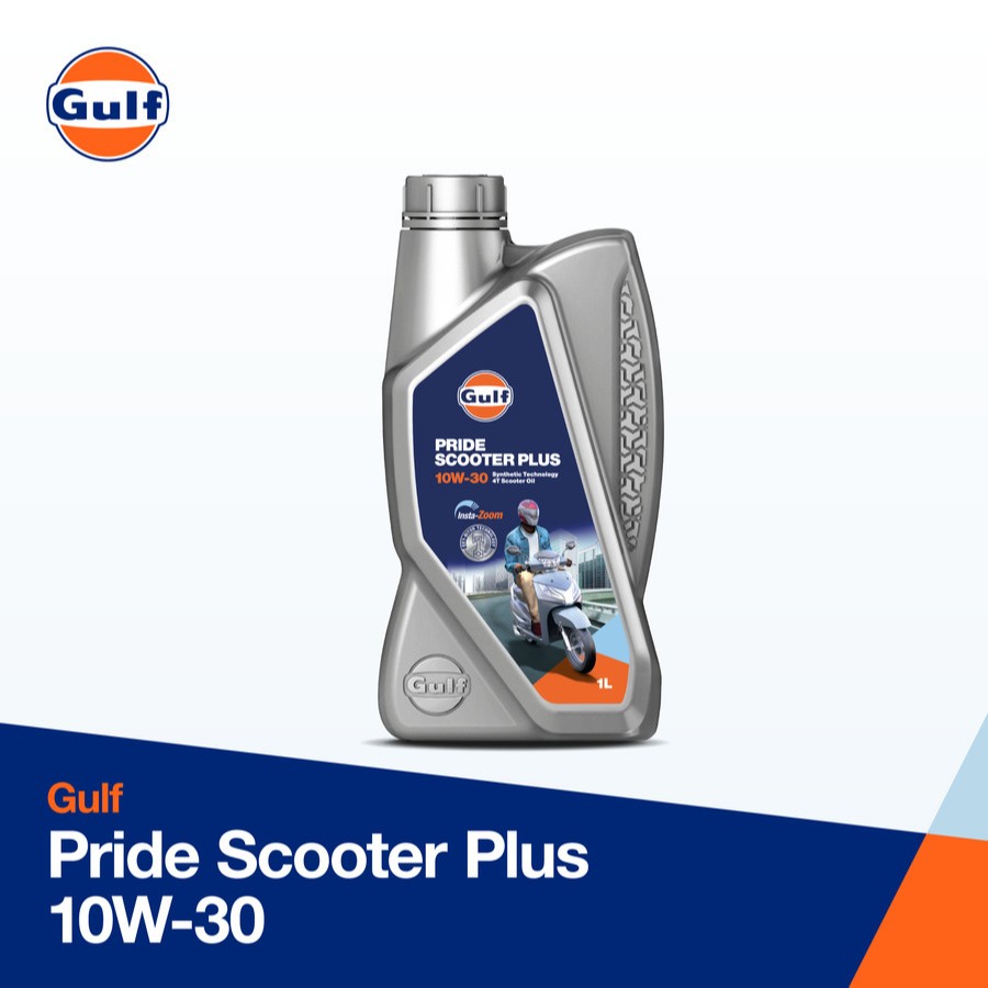 Jual Gulf Pride Scooter Plus 10W-30 1L | Shopee Indonesia
