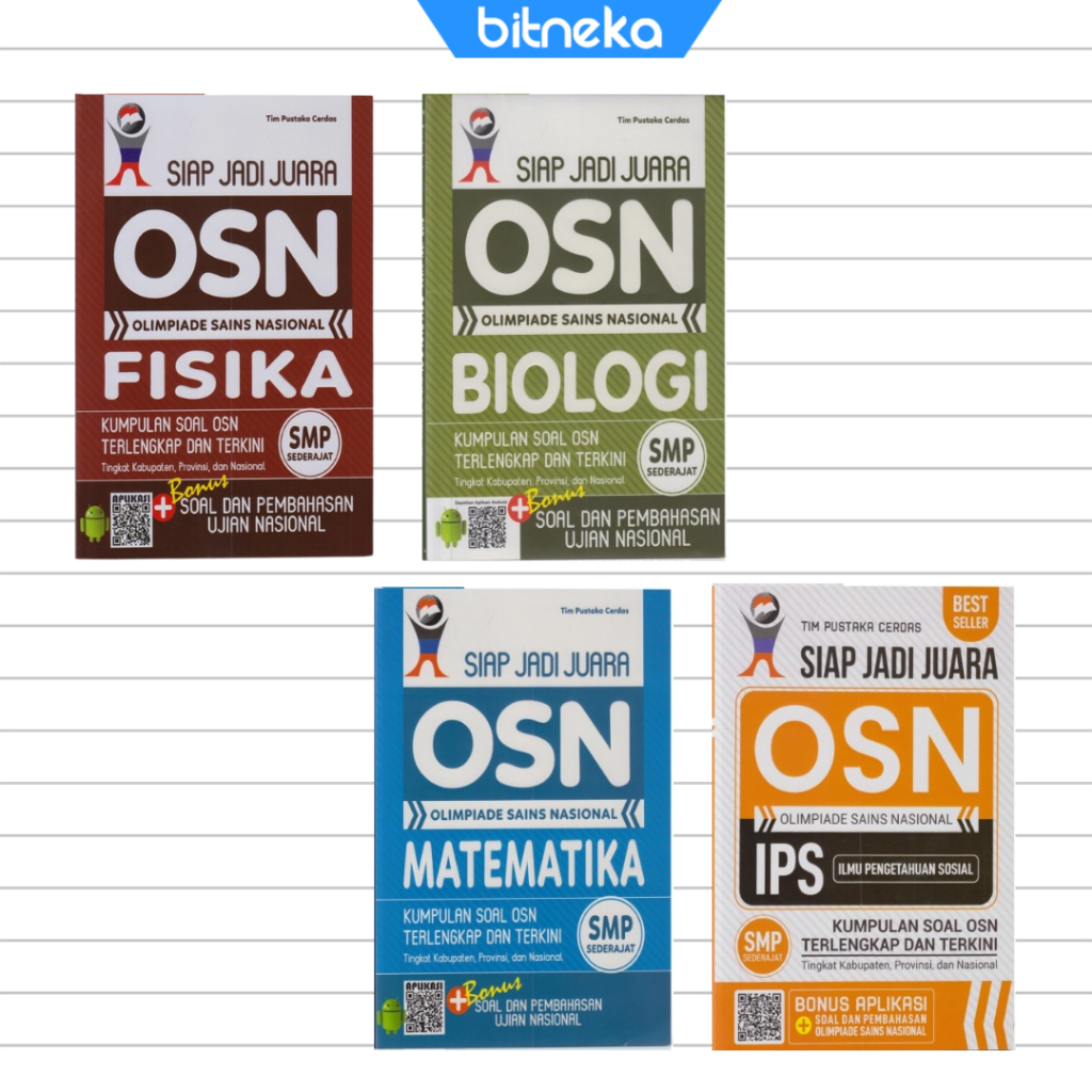 Jual Buku SIAP JADI JUARA ( OSN ) Jenjang SMP - Pustaka Baru Press | Shopee Indonesia
