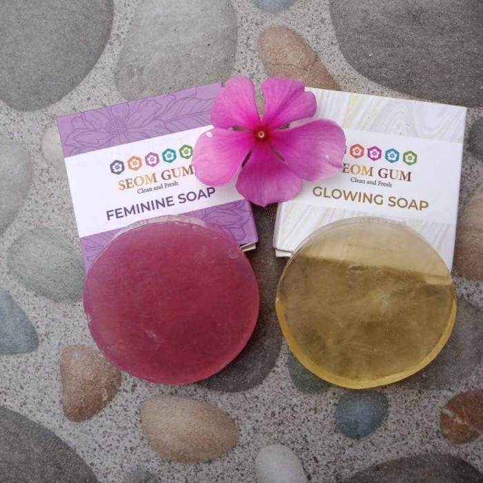 Jual SEOM GUM KEMASAN BENING / SEOM GUM GLOWING & FEMININE 1 PCS 20GRAM ...