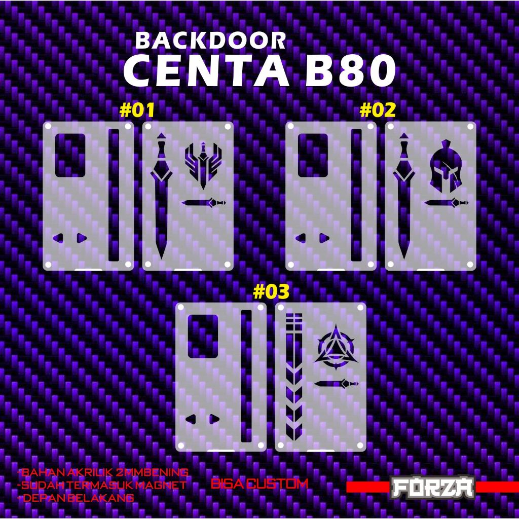 Jual panel forza93 b80 bisa custom | Shopee Indonesia