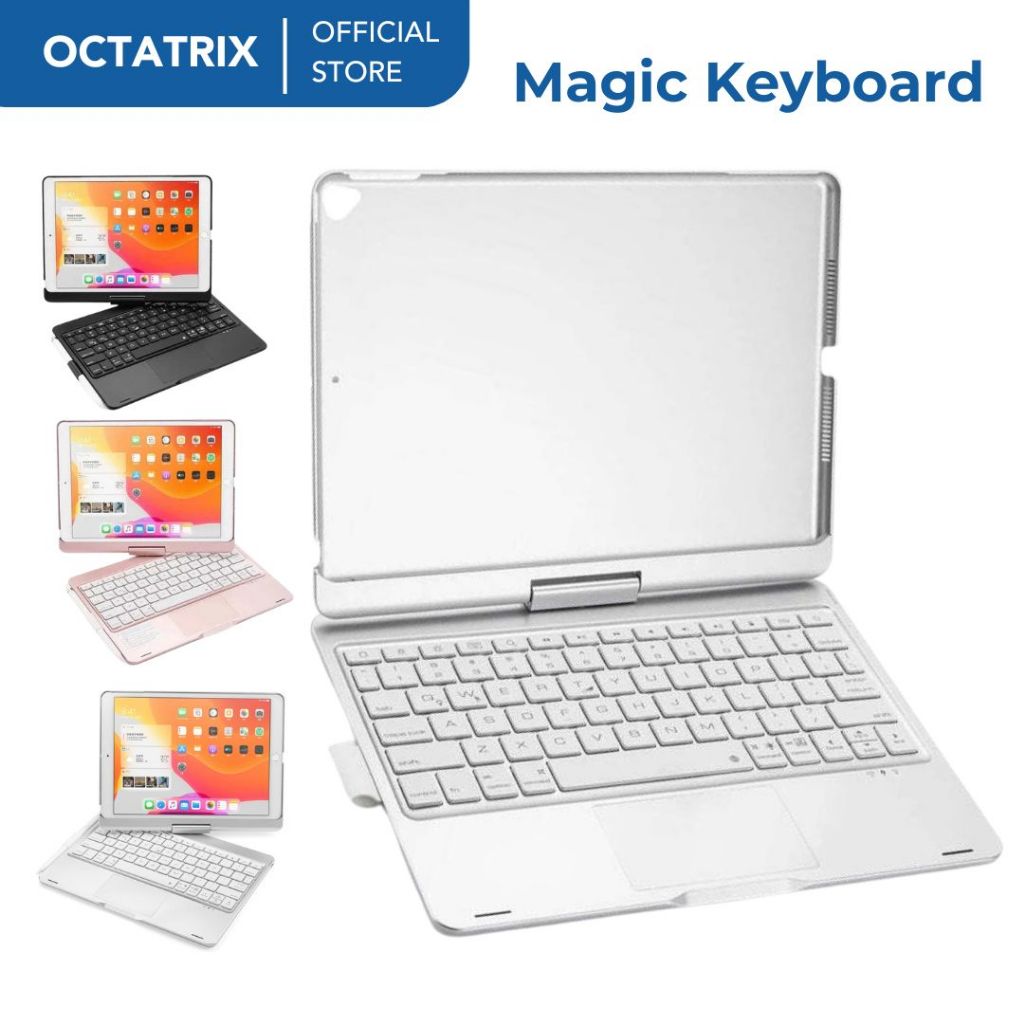 Jual Magic keyboard Touchpad Smart Case IPad Gen 10 10.9" Pro 11 Gen 7 ...