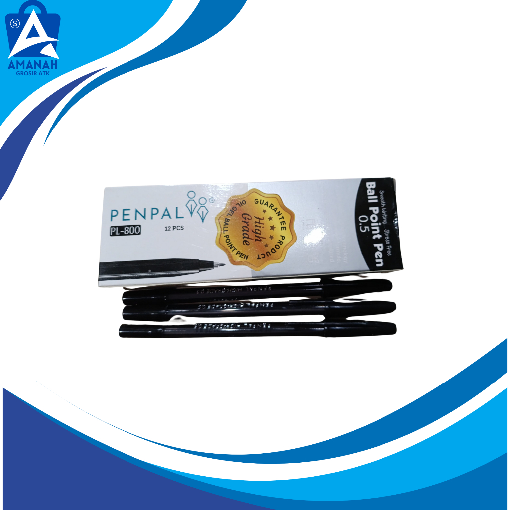 Jual Pulpen / Bolpen / Pulpen gel / Pulpen murah PENPAL 0.5 1pack 12pcs ...