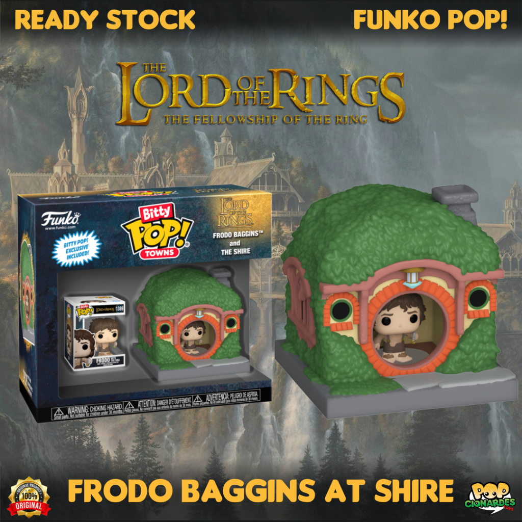 Jual Funko Bitty POP! Town Lord of the Rings - Frodo Baggins at Shire ...