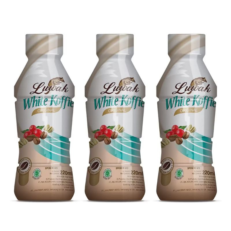 Jual Luwak White coffe botol 220 Ml | Shopee Indonesia