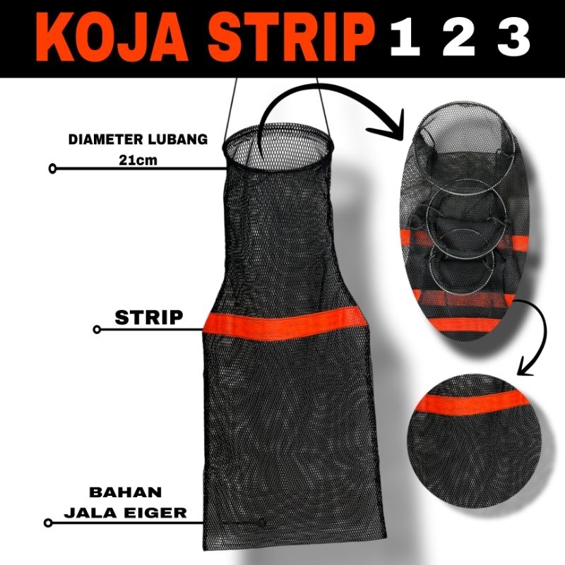 Jual Koja strip-Koja korang-Koja ikan besar dan kecil-koja ikan sungai ...