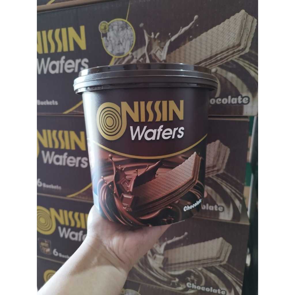Jual Nissin Wafers Chocolate Timba/Jar 240g | Shopee Indonesia