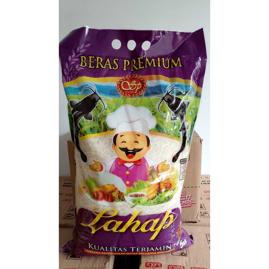 Jual PAKET Beras LAHAP LELE kemasan 5 kg x 4 pcs | Shopee Indonesia