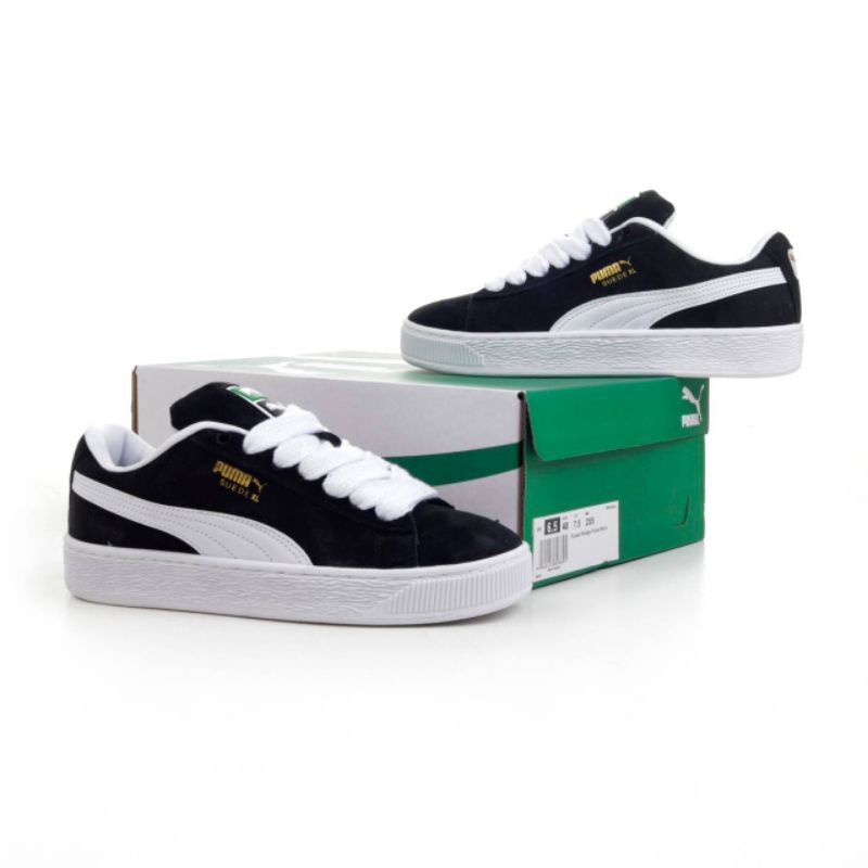Jual SEPATU Puma Suede XL Black White | Shopee Indonesia