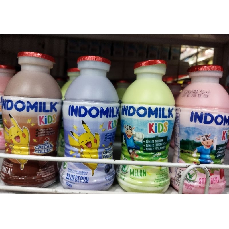 Jual indomilk kids uht 180ml - 4 variant rasa | Shopee Indonesia