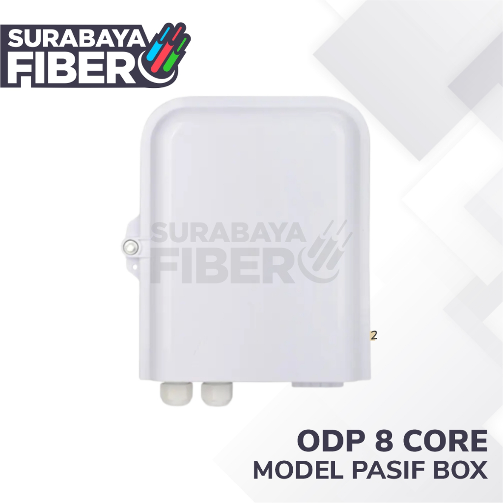 Jual ODP Pole 8 Core Putih Model Pasif Box - Distribution Box FTTH ...