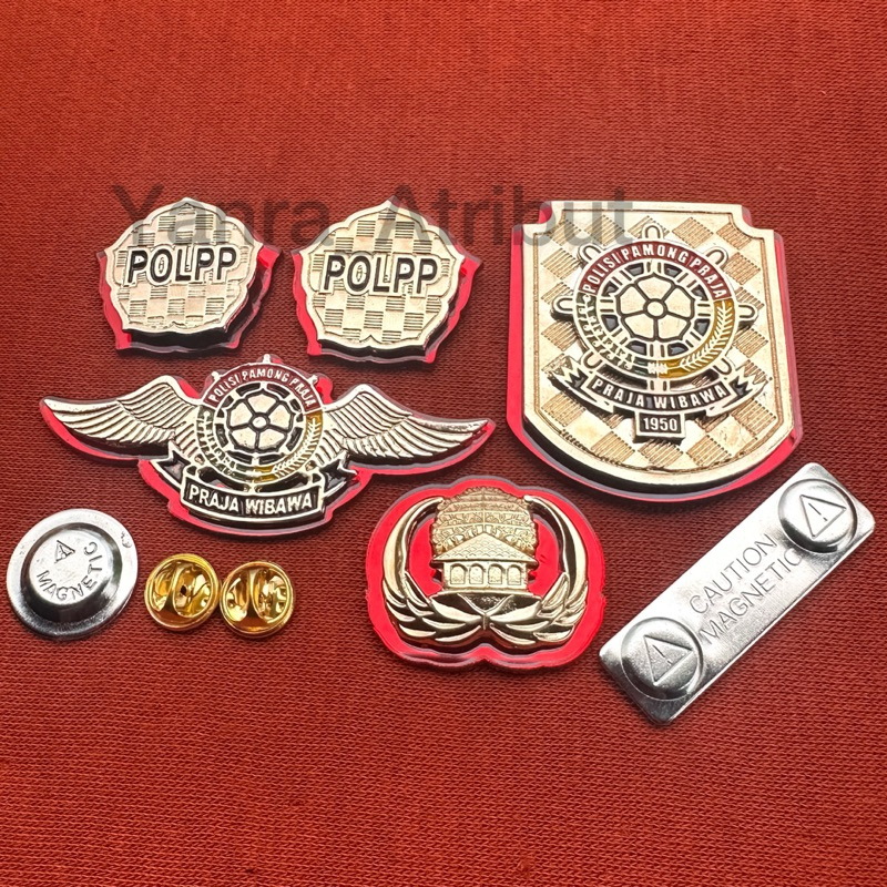 Jual Pin Korpri Asn Pns / Wing Pol Pp / Monogram Pol Pp / Kewenangan ...