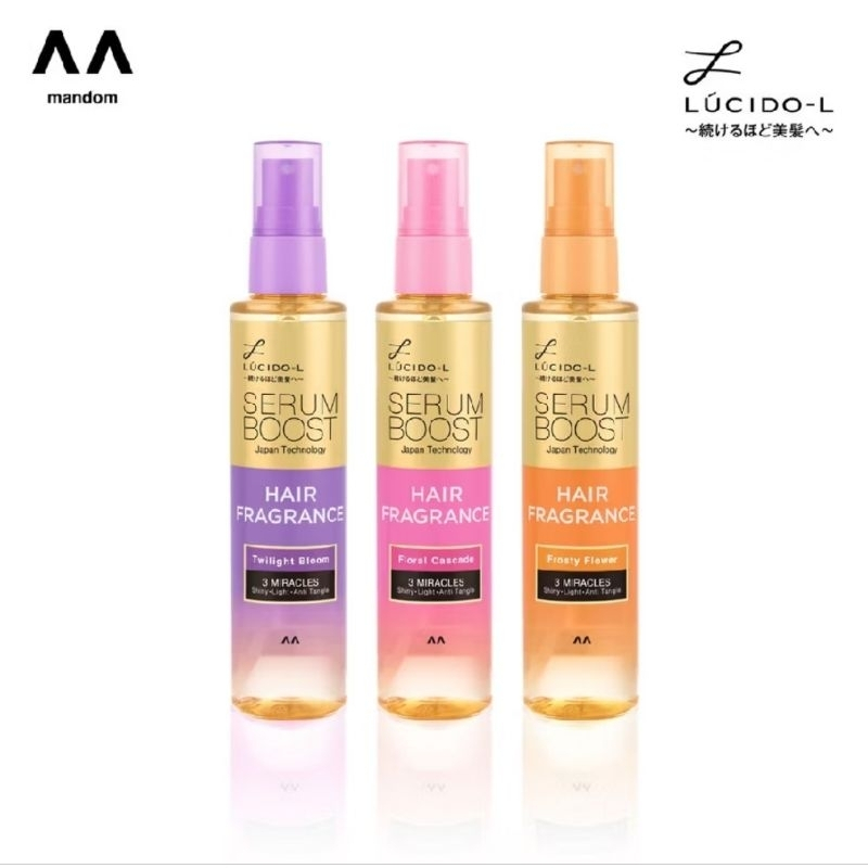 Jual [100ml] LUCIDO-L Serum Boost Hair Fragrance - Twilight Bloom | Floral Cascade | Frosty ...