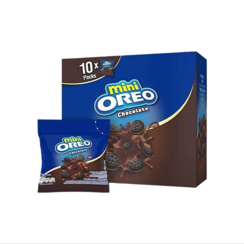 Jual Mini Oreo Chocolate (1 box/10 pack) | Shopee Indonesia