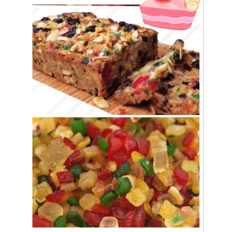 Jual Mixed Peel Mix Candied Fruits Cube Import Repack | Shopee Indonesia