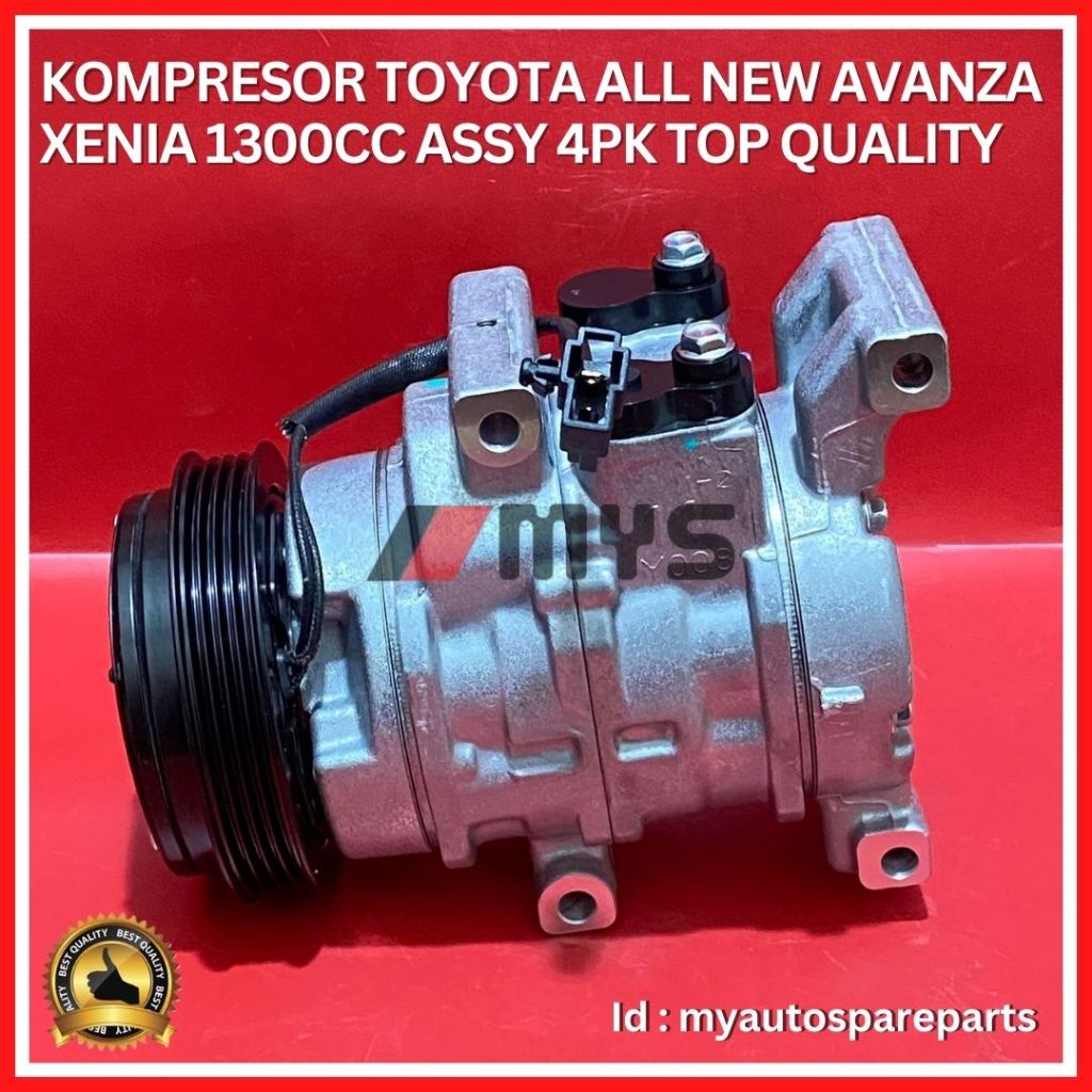 Jual COMPRESSOR AC Mobil TOYOTA All New Avanza Xenia 1300cc Veloz 4PK ...