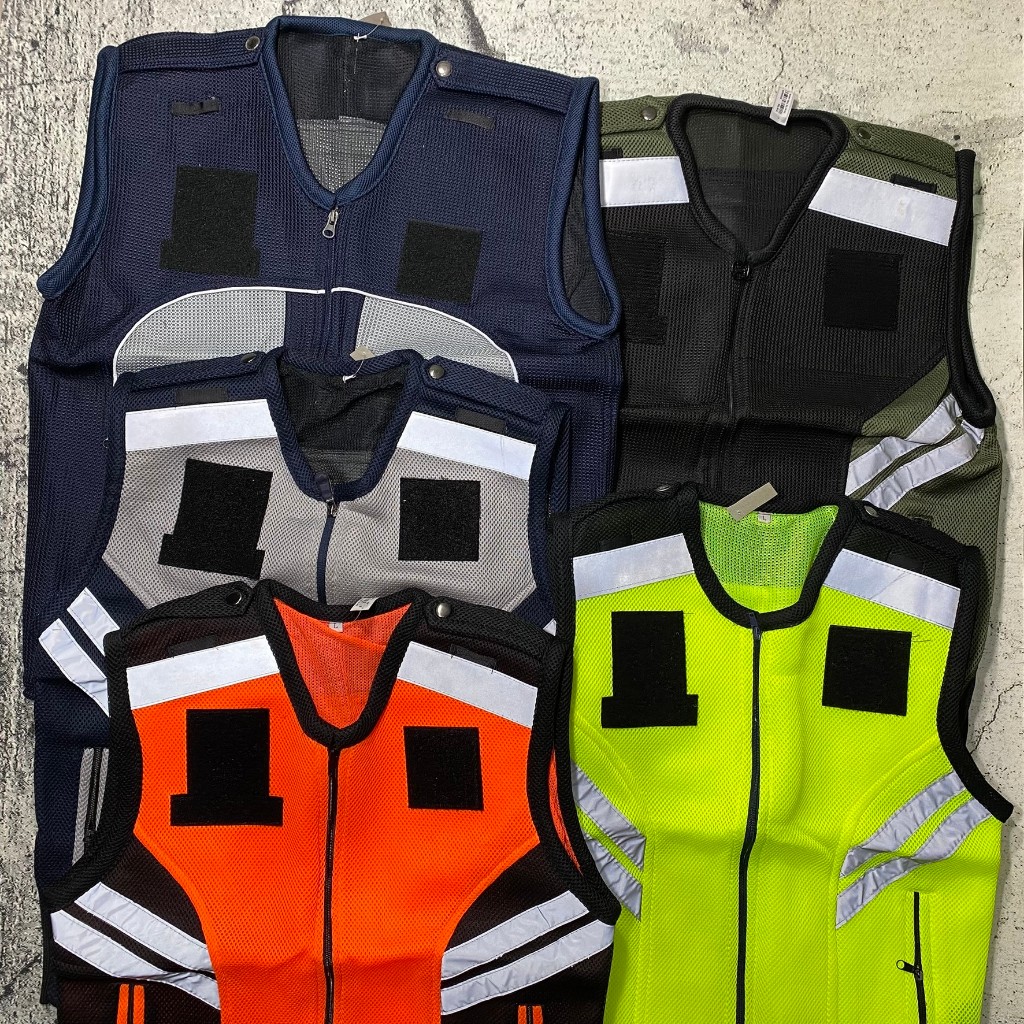 Jual Rompi Jaring Super Tebal POLOS untuk Proyek Organisasi Vest Motor ...