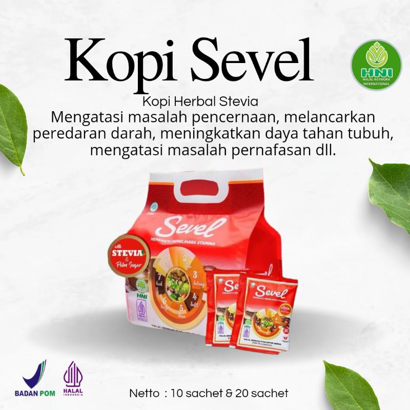 Jual Kopi Sevel HNI - Kopi 7 Elemen - Kopi Herbal - Melancarkan ...