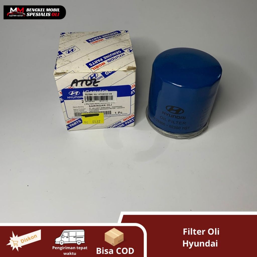 Jual Filter Oli / Saringan Oli / Oil Filter Mobil Hyundai Atoz ...