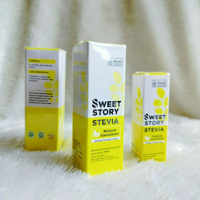 Jual Sweet Story Stevia Natural Sweetener | Pemanis Alami | Stevia ...