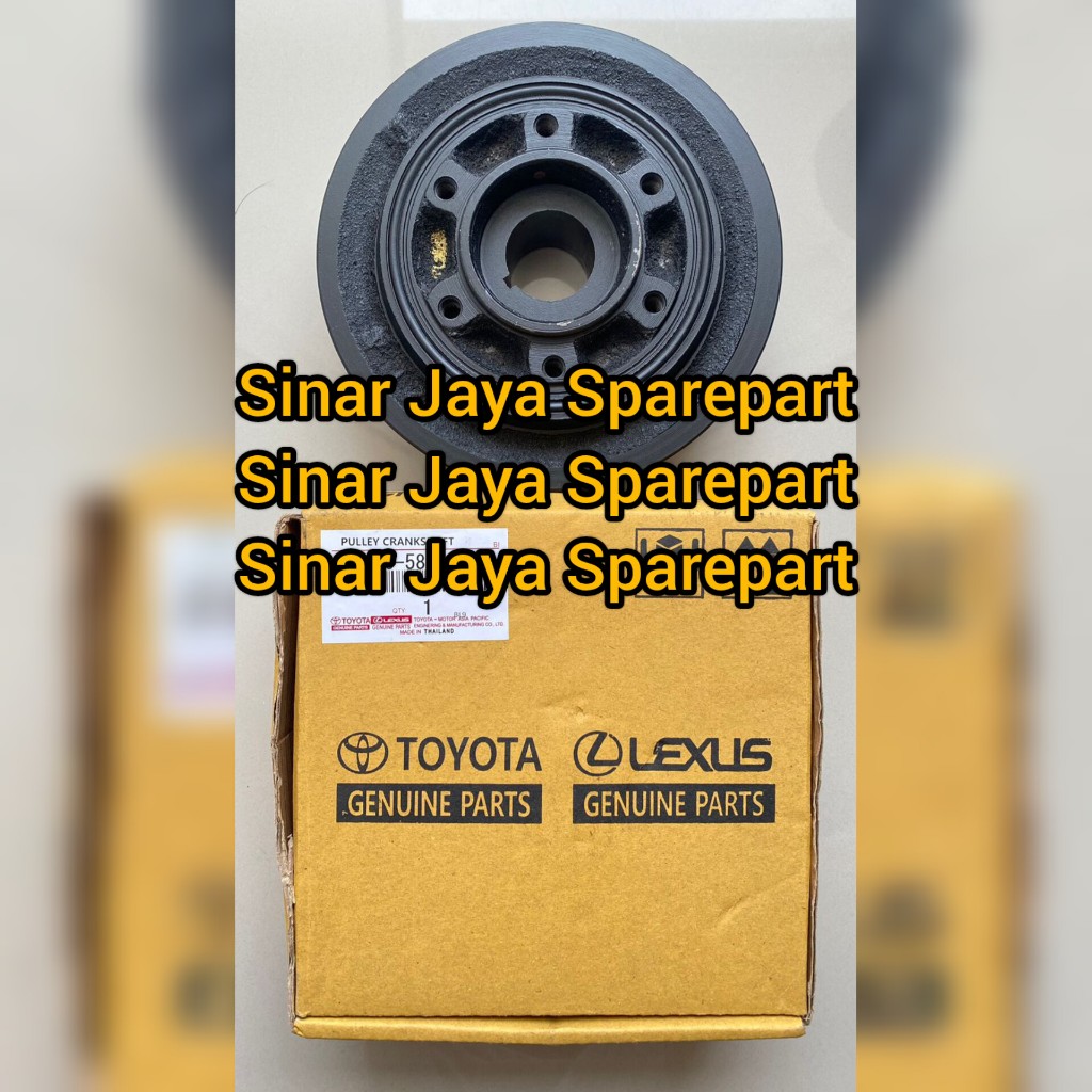 Jual Pulley Kruk As Atau Pulley Crankshaft Toyota Dyna 14B 115PS 115ET ...