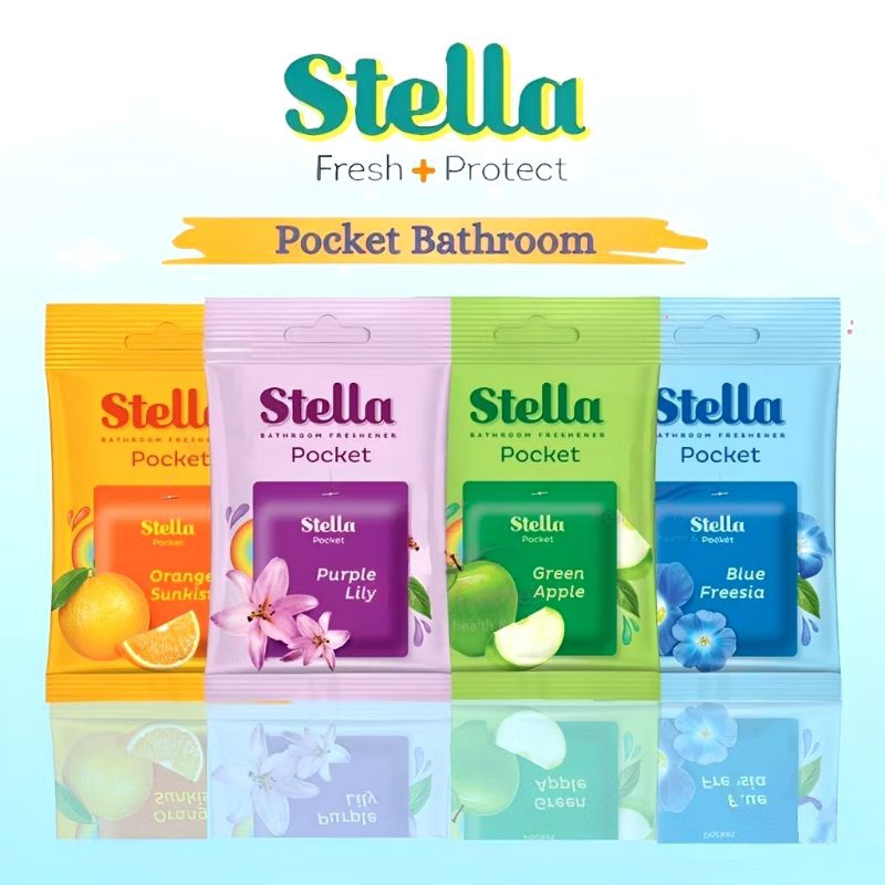 Jual Stella Pocket Bathroom 10 gr / Pengharum Toilet / Pengharum Kamar ...