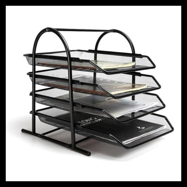 Jual GG Letter Tray Besi MICROTOP 4 susun / Rak Dokumen / Rak Susun/Rak ...