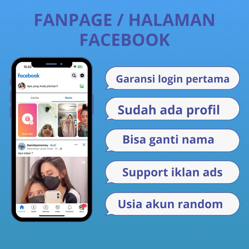 Jual FANPAGE HALAMAN FACEBOOK PROFIL | Shopee Indonesia
