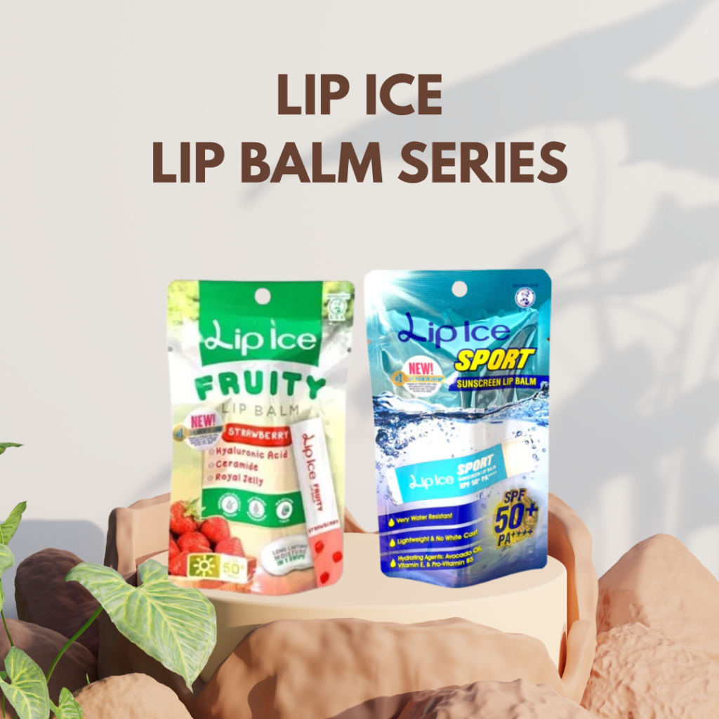 Jual Qeila - LIP ICE Lip Balm Series | Sport SPF50+ | Fruity Strawberry ...