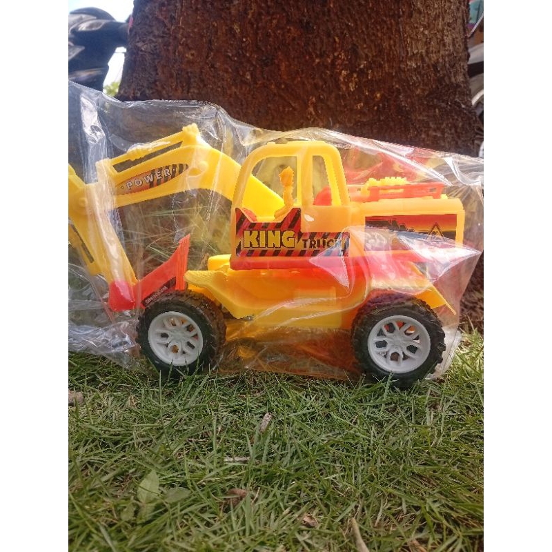 Jual Exavator/beko Mainan Taktis King Truck Excavator Kuning | Shopee ...