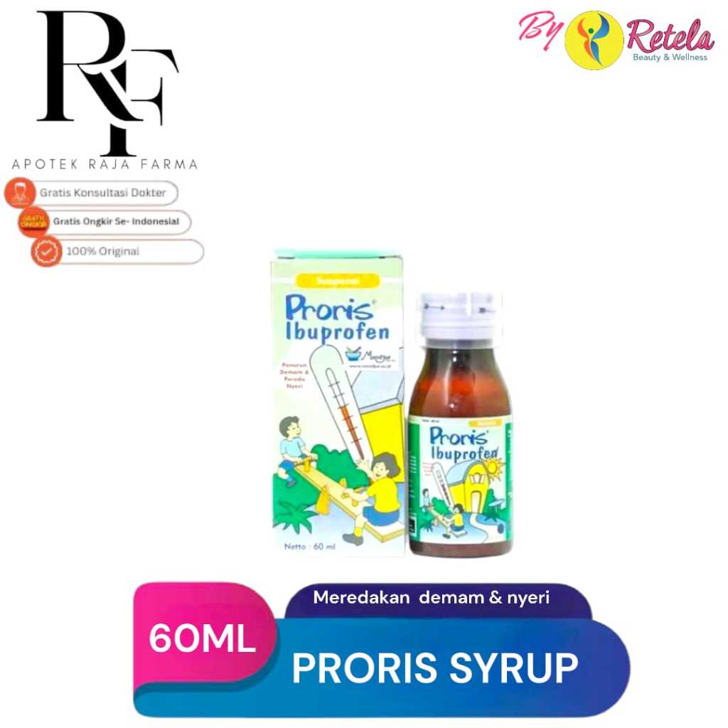 Jual Proris syrup 60ml / Penurun Demam | Shopee Indonesia