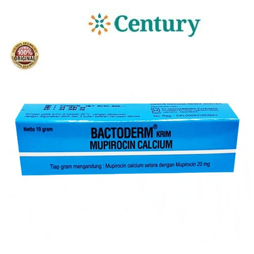Jual Bactoderm cream 10GR / Mupirocin / Bisul / Infeksi Kulit | Shopee ...