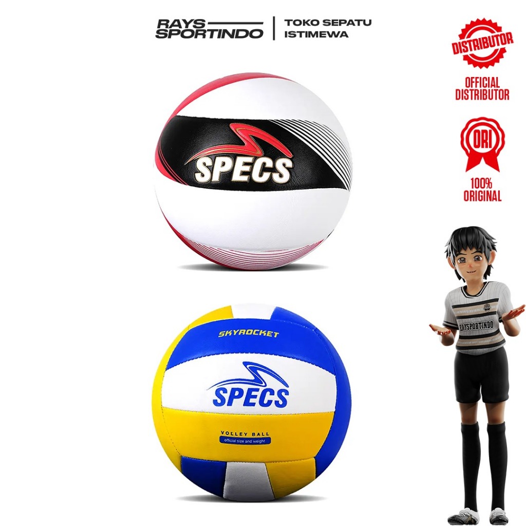 Jual BOLA VOLLEY SPECS HYPERSPIN & SKYROCKET VB BALL | Shopee Indonesia