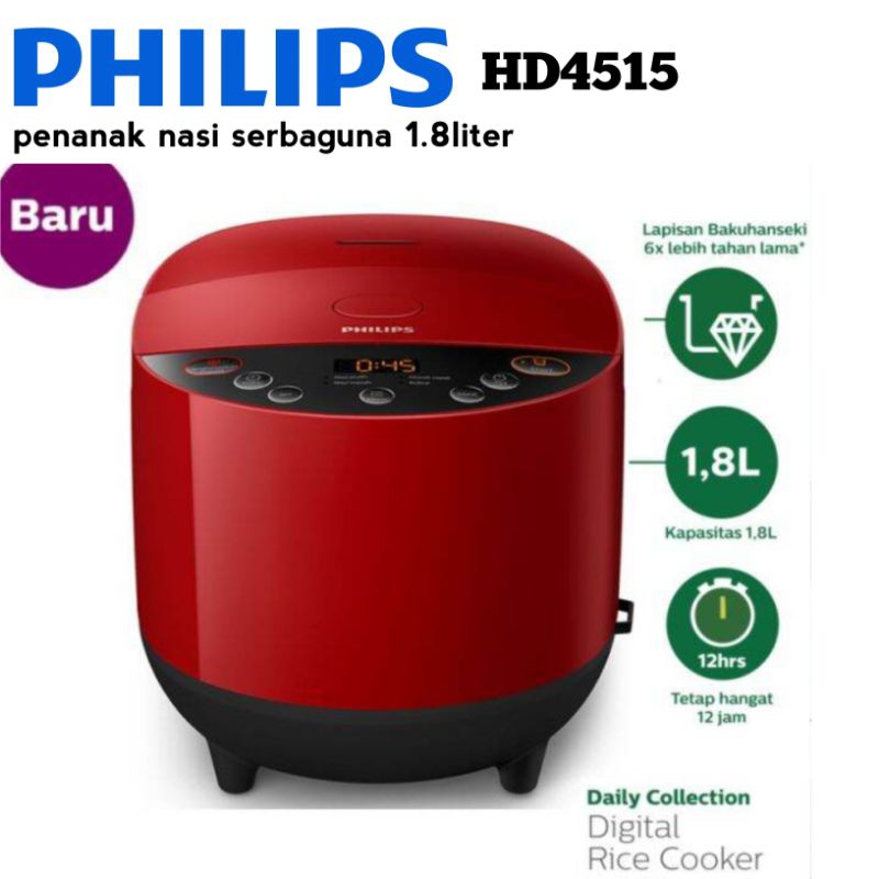 Jual magic com PHILIPS HD4515 Digital/Rice cooker philips digital 1,8 ...