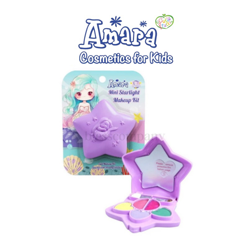 Jual AMARA 🆁🅰🅺🅸🅽🅰🅷 Kids Mini Starlight Makeup Kit Mainan Makeup Anak ...