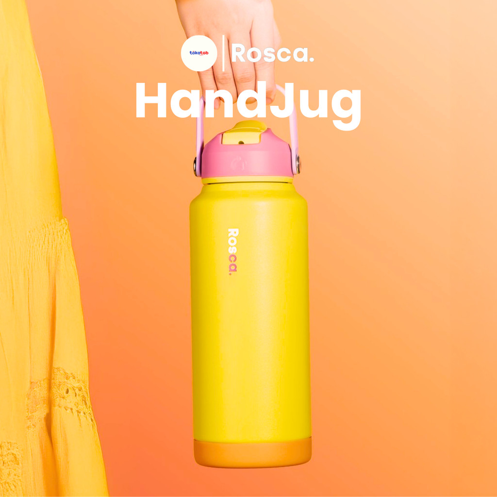 Jual Tokotab X Rosca HandyJug Tumbler 1000ML Botol Stainless 1 Liter ...