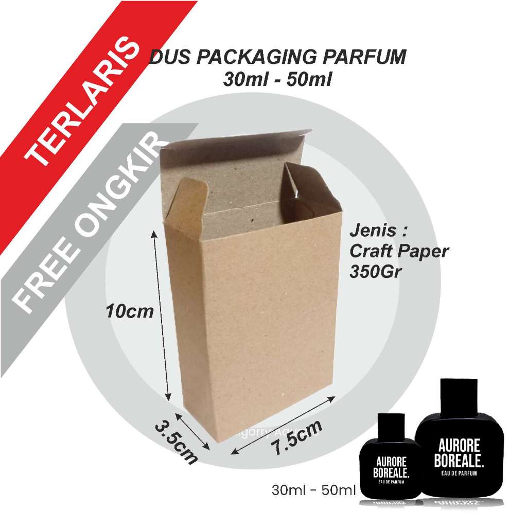 Jual Packaging Box Dus parfum 50Ml BOX KEMASAN PARFUM BOTOL 50ml ...