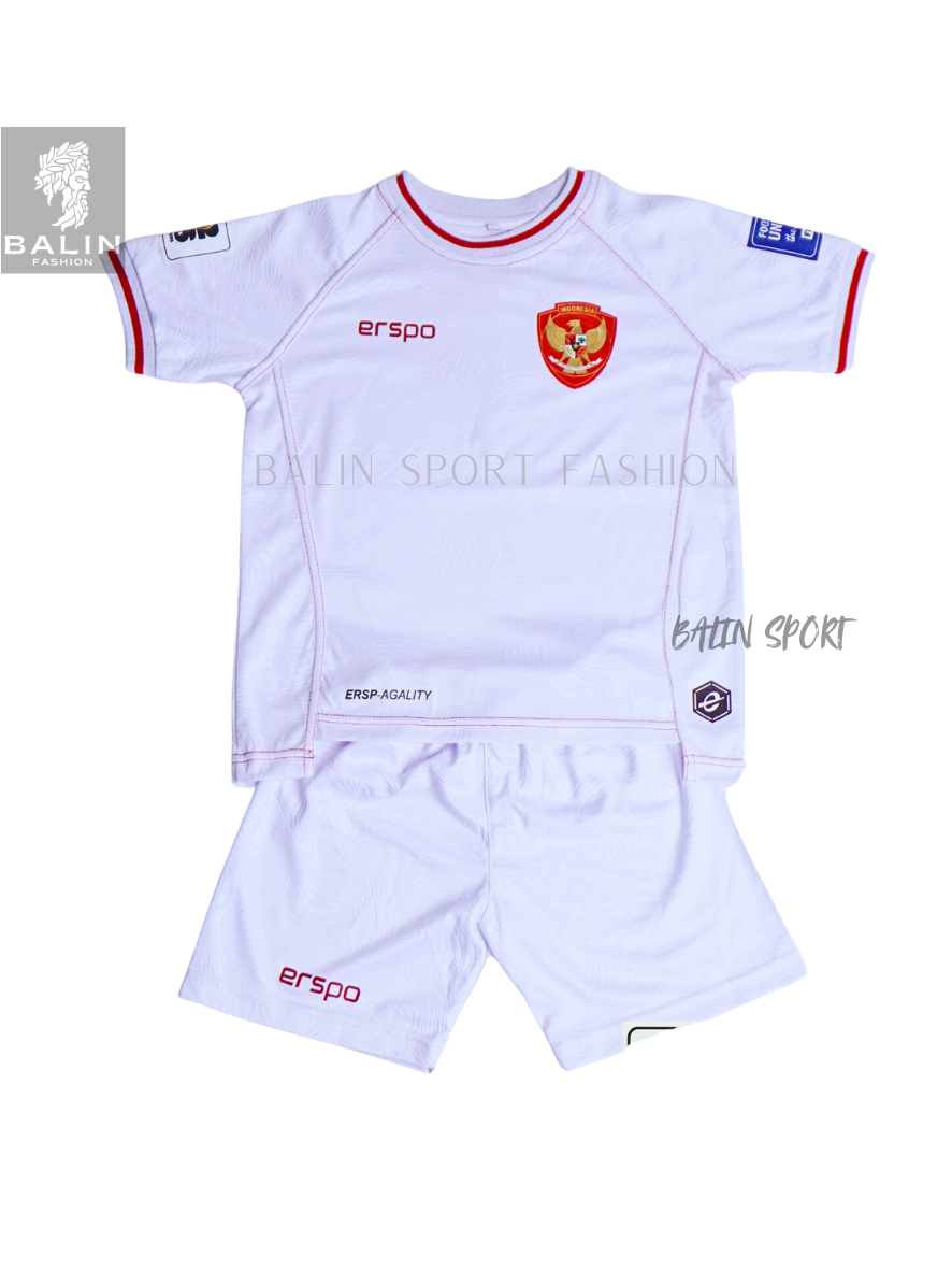 Jual Jersey Timnas Anak Putih away Terbaru 2024-2025 Jersey Anak Bahan embos Brazil Logo Timbul ...