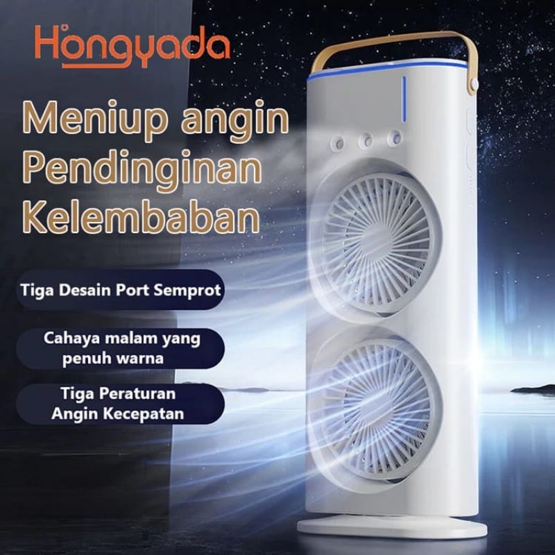 Jual Kipas ganda uap semprot kipas angin pendingin ruangan AC portable ...