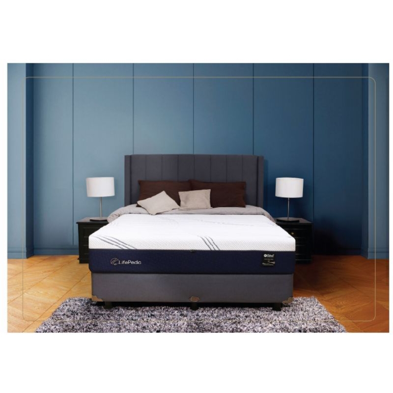 Jual Central Springs Bed Kasur LifePedic Natural Latex Pocket Spring ...